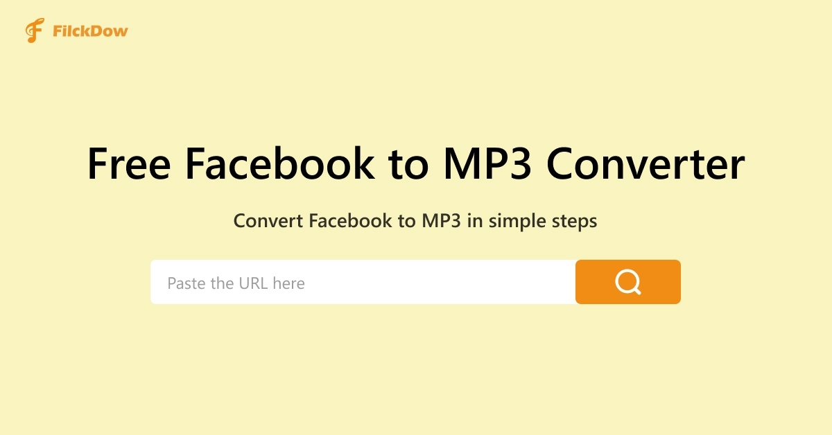 Free Facebook to MP3 Converter - Fast Facebook Downloader